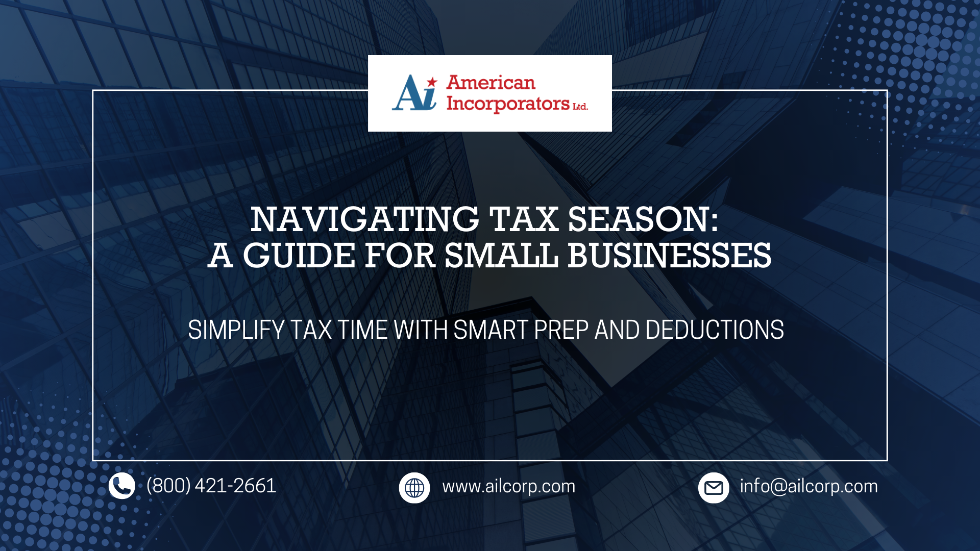 Navigating Tax Season: A Guide for Small Businesses